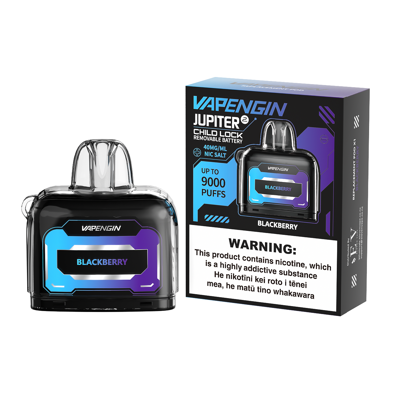 Vapengin Jupiter 2 9000 Puffs Prefilled Pod Online - Puffing Kiwi